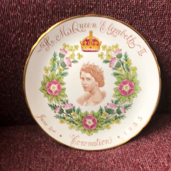 Tuscan | Accents | Queen Elizabeth Ii Coronation Plate Vintage | Poshmark